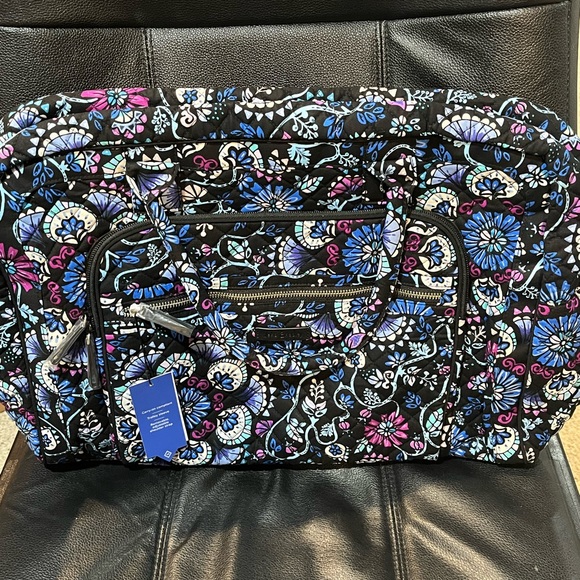 Vera Bradley | Bags | Vera Bradley Iconic Weekender Travel Bag Bramble ...